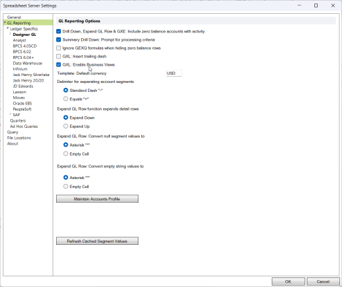 Create a GXL Formula using Business Views – Spreadsheet Server