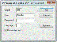 SAP Sign In – Spreadsheet Server