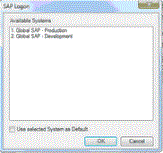 SAP Sign In – Spreadsheet Server