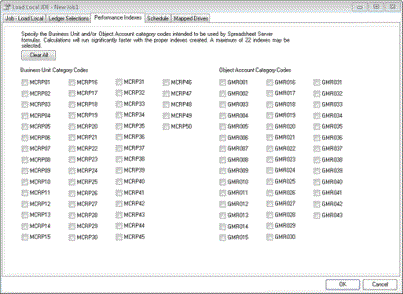 Load Local JD Edwards – Spreadsheet Server