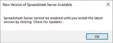 Auto Upgrade FAQs – Spreadsheet Server