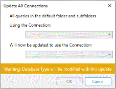 Update a Query Connection – Spreadsheet Server