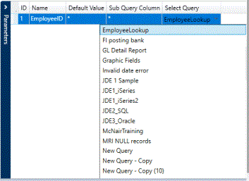 Assign a Query – Spreadsheet Server