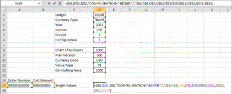 SAP GXL – Spreadsheet Server