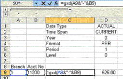 Jack Henry GXD – Spreadsheet Server