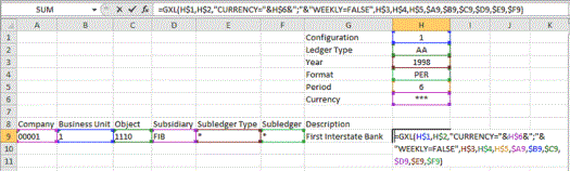 JD Edwards GXL – Spreadsheet Server