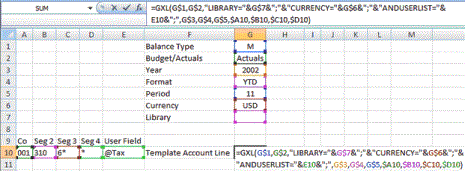Infinium GXL – Spreadsheet Server