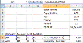 Data Warehouse GXD – Spreadsheet Server