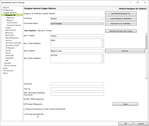Profile Encryption and Decryption – Spreadsheet Server