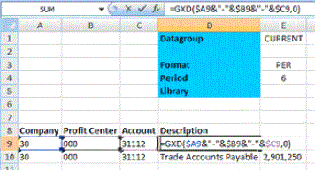 BPCS GXD – Spreadsheet Server