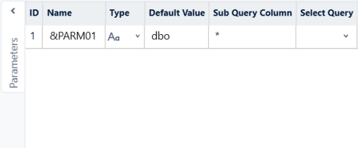 Use a Parameter to Supply a Database or Library Name – Spreadsheet Server