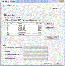 BPCS Load Local Data – Spreadsheet Server