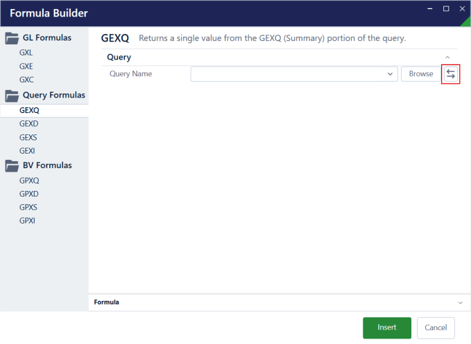 Query Exchange – Spreadsheet Server