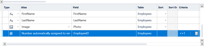 Hardcoded Criteria – Spreadsheet Server