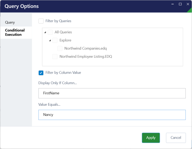 Sub Query Column – Spreadsheet Server