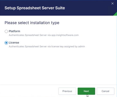 Install Spreadsheet Server Suite – Spreadsheet Server