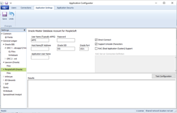 PeopleSoft (Oracle) – Spreadsheet Server