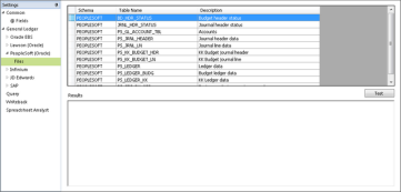 PeopleSoft (Oracle) – Spreadsheet Server