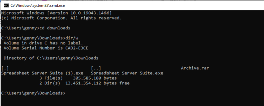 Install Spreadsheet Server Suite – Spreadsheet Server